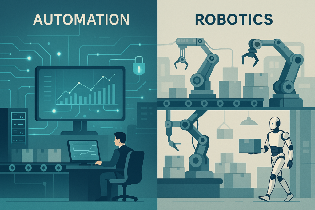 Automation vs. Robotics: What's the Real Difference? - Tech Sandesh