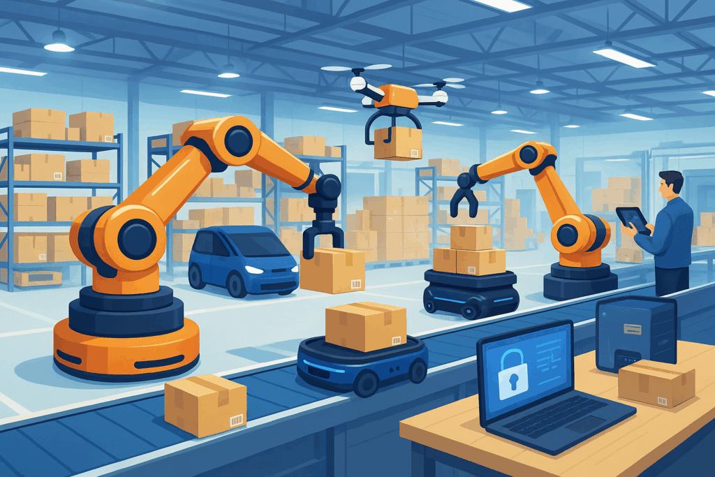 How Robots Are Making Warehouses Smarter and Faster - Tech Sandesh