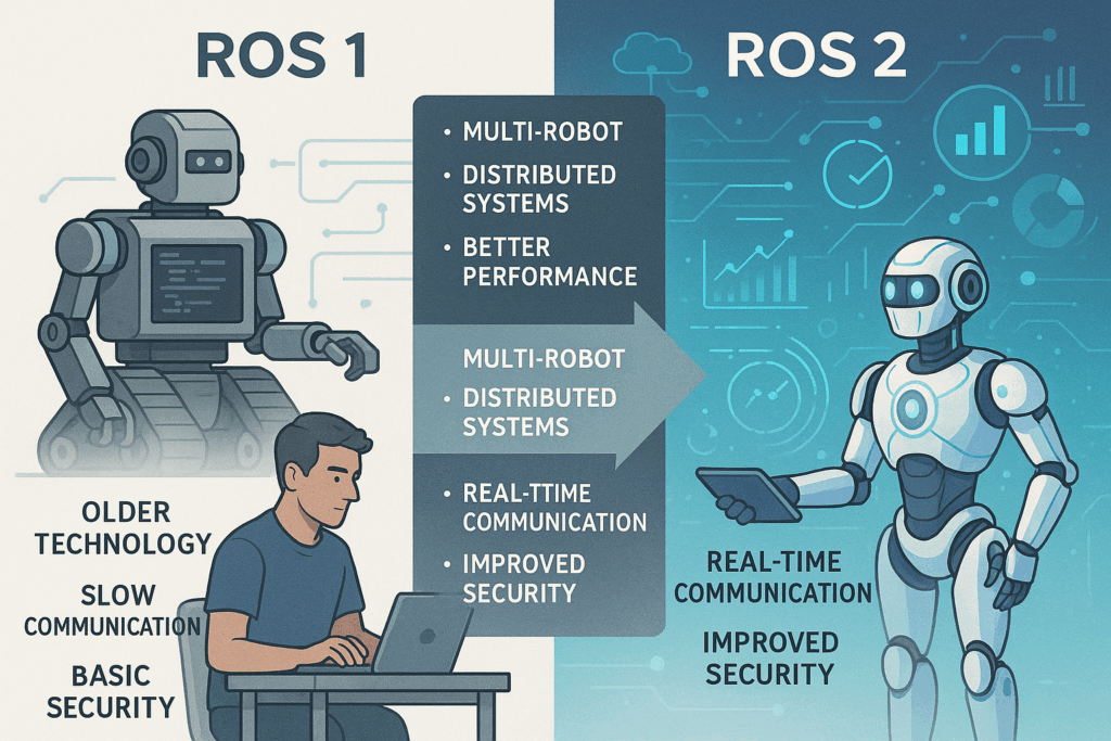 ROS 2 vs. ROS 1: What’s the Difference and Why You Should Care - Tech ...