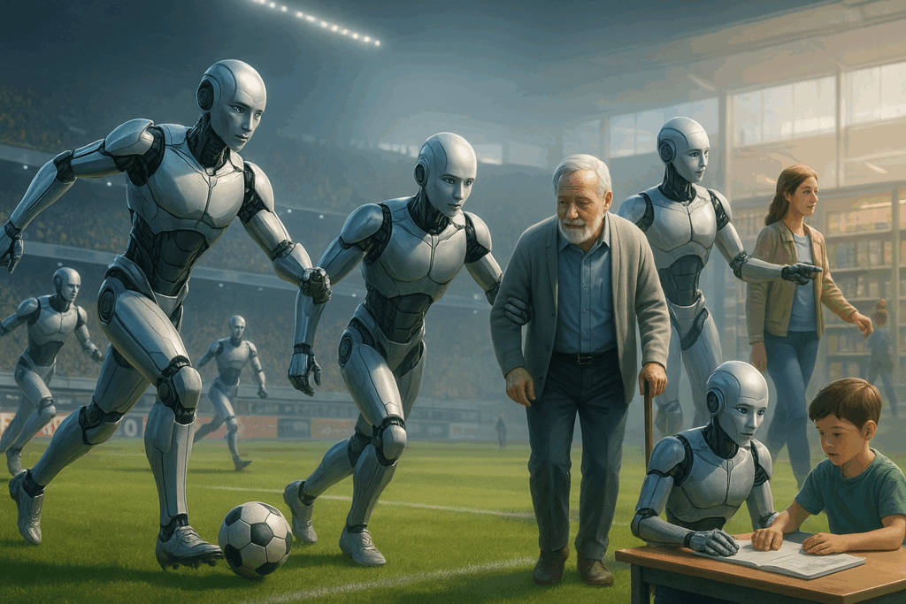 Humanoid Robots in Competitive Sports and Real-World Applications ...