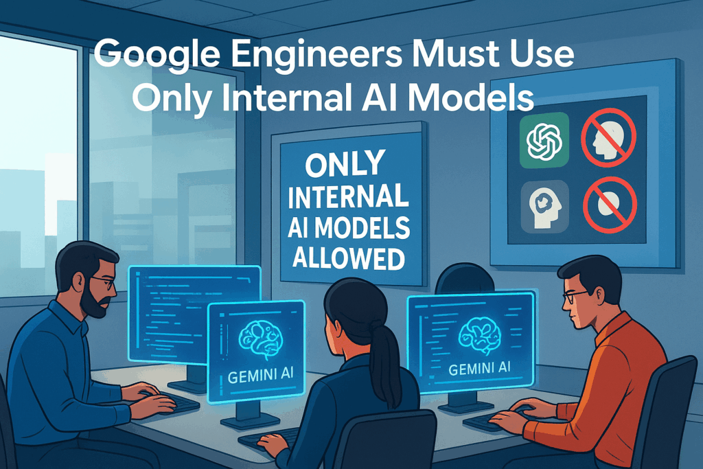 Google Engineers Must Use Only Internal AI Models - Tech Sandesh